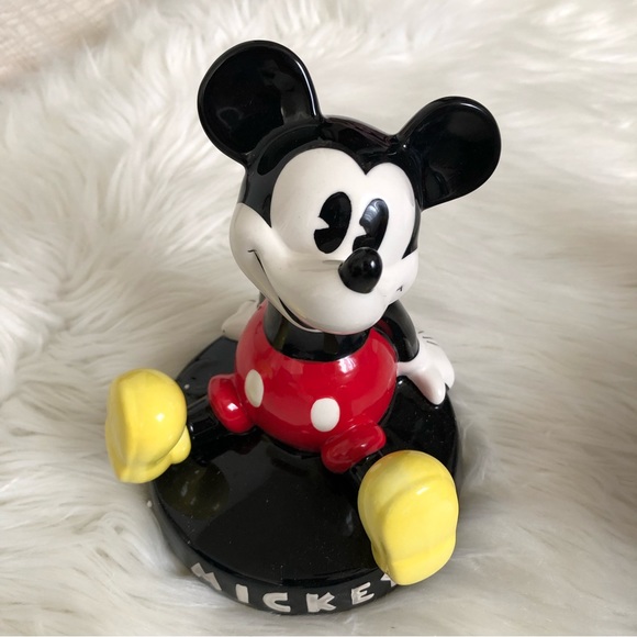Other | Disney Enesco Mickey Mouse Ceramic Bank Vintage | Poshmark